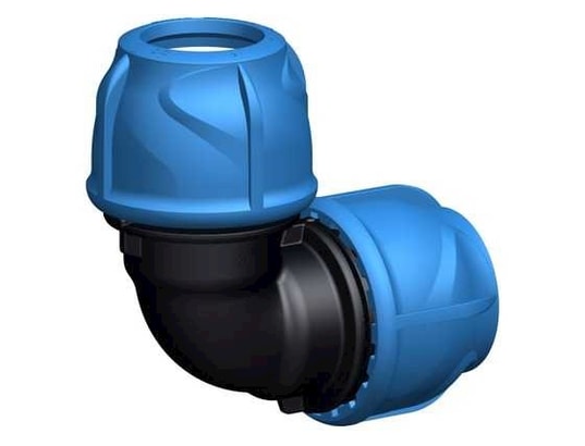 Coude 90° - ijoint - ø 90 mm CENTRALE BRICO