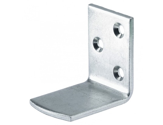 1 équerre ferrure de lit acier zingué hettich, l.50 mm CENTRALE BRICO