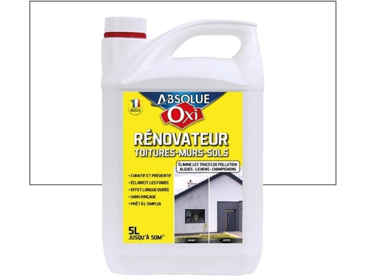 Décrassant et rénovateur façade 3 en 1 oxytol, 5 l CENTRALE BRICO