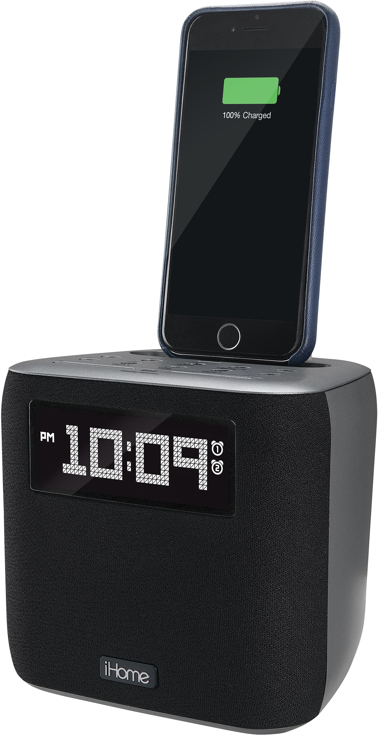 IHOME iPL24 Radio Réveil Dock station iPhone - Réveil station d'accueil ...