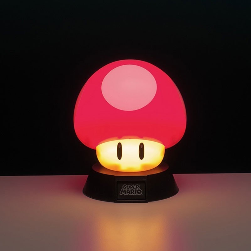 Lampe 3D Nintendo Super Mario Power-Up 50 FIFTY GIFTS Pas Cher - UBALDI.com