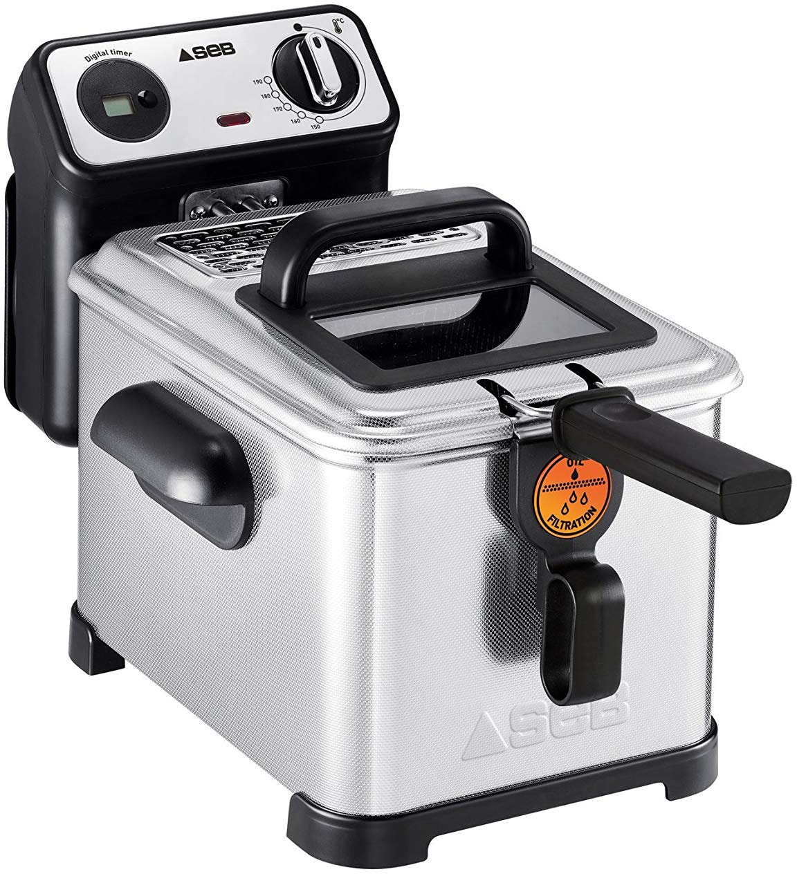 SEB Filtra Pro 4 L Inox Cuve Amovible Pas Cher - Friteuse - Livraison ...
