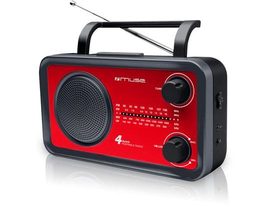 Radio FM MUSE M-05RED Pas Cher - UBALDI.com