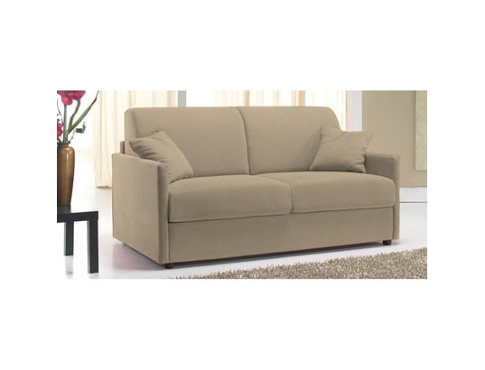 Canapé lit 3 places SUN convertible ouverture RAPIDO 140cm, microfibre ...