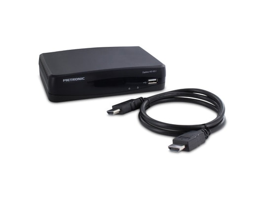 Décodeur TNT HD Zapbox HD-SO.1.1 avec cordon HDMI METRONIC