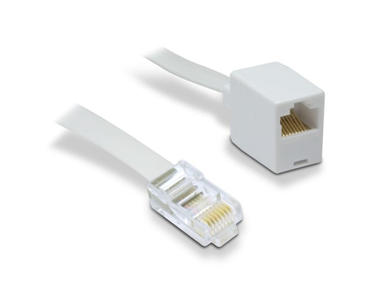 Rallonge Ethernet RJ45 mâle/femelle METRONIC Pas Cher - UBALDI.com