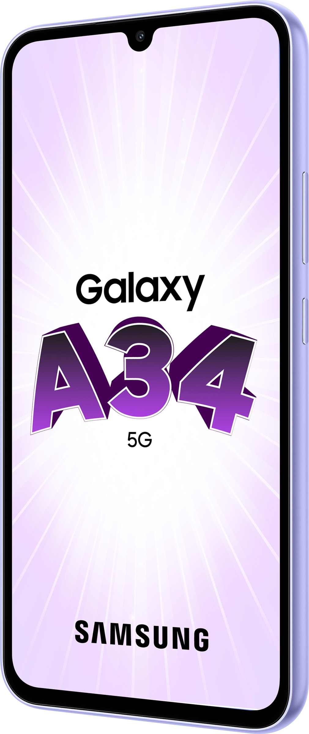 SAMSUNG Smartphone Galaxy A34 5G 6Gb 128Gb Violet Pas Cher - Ubaldi.com