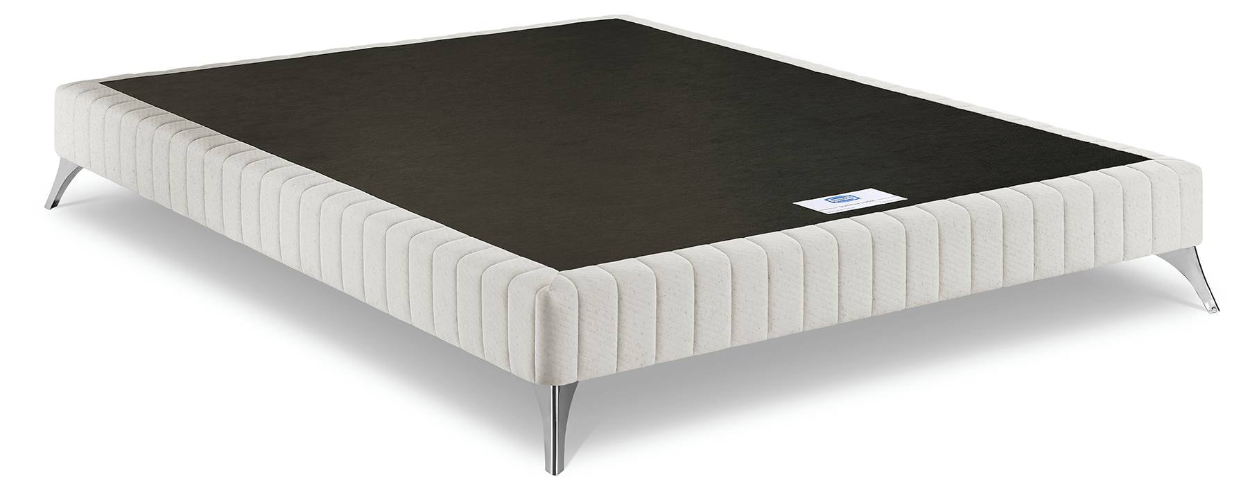 Ensemble Matelas Sommier 160 x 200 SIMMONS First FR2 + sommier 1620 + pieds