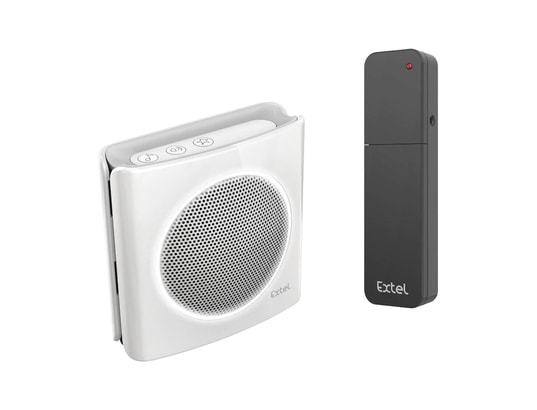 Sonnette sans fil 200 mètres de portée - extel EXTEL Pas Cher - UBALDI.com