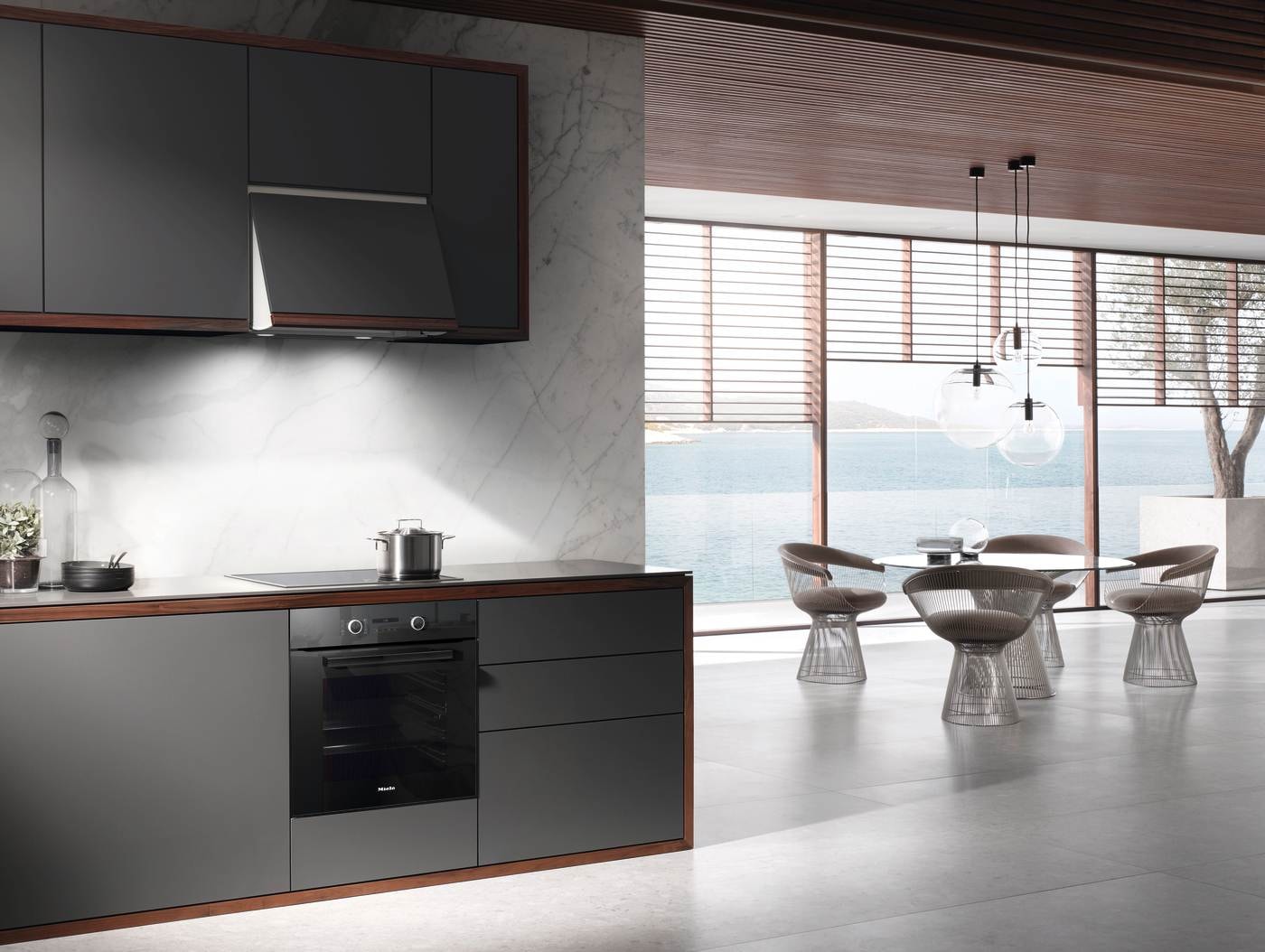 Four encastrable pyrolyse MIELE H 2861 BPNR, 76 L, 8 modes de cuisson ...