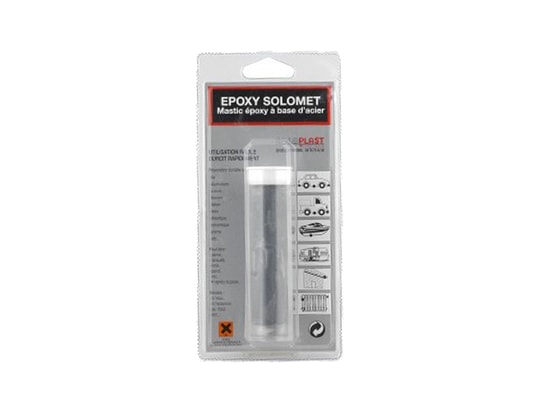 Epoxy solomet Soloplast acier 57g SOLOPLAST