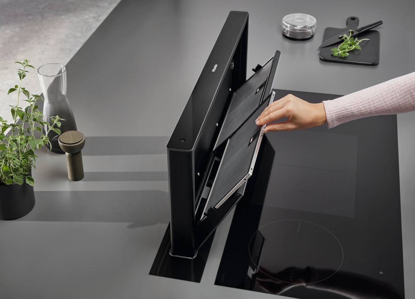 Hotte plan de travail MIELE DAD 4841 Levantar Prestige Pas Cher ...