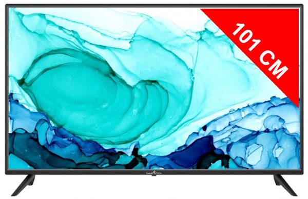 SMART TECH 40FN10T2 - TV LCD 101 cm - Livraison Gratuite