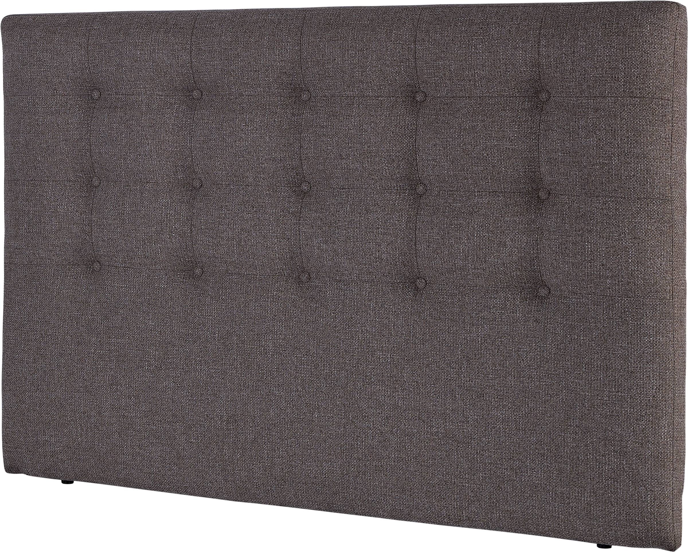 Tête de lit EPEDA Prestige 180cm tweed taupe Pas Cher - UBALDI.com