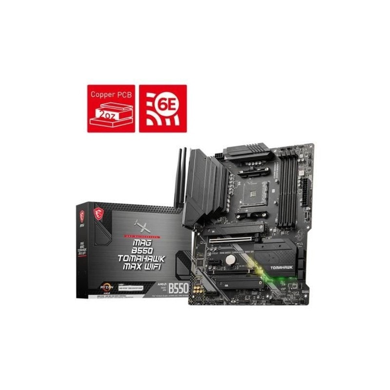 Carte mere - msi - mag b550 tomahawk max wifi (911-7c91-037) MSI Pas ...