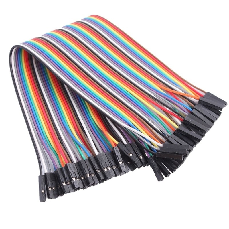 Composants Arduino pour 40-Pin F - F Rainbow Dupont Câble Femelle à Fil ...