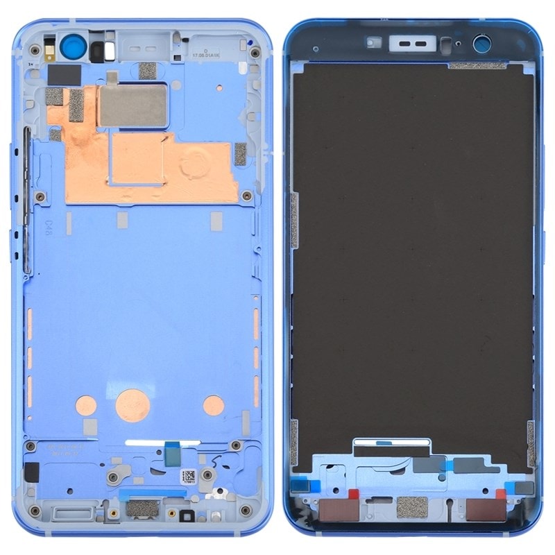 Boitier complet pour HTC bleu U11 Boîtier Avant Cadre LCD Pièce ...