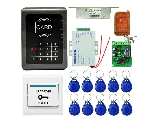 Badgeuse Kits de système de contrôle d'accès de porte + serrure de de ...