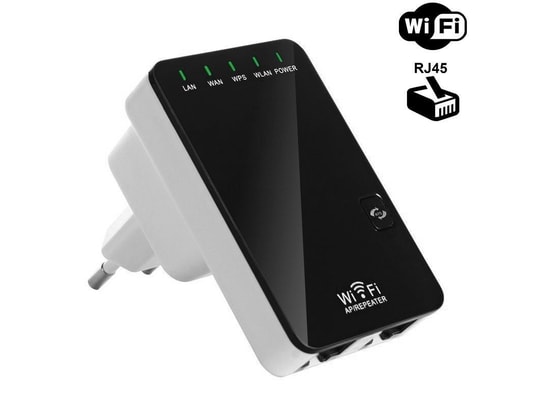 Amplificateur WiFi Répéteur RJ45 portable Routeur sans fil 300Mbps ...