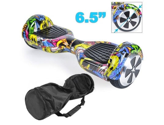 Hoverboard skate électrique 6.5 pouces Smartboard Gyropode 36V Comics YONIS